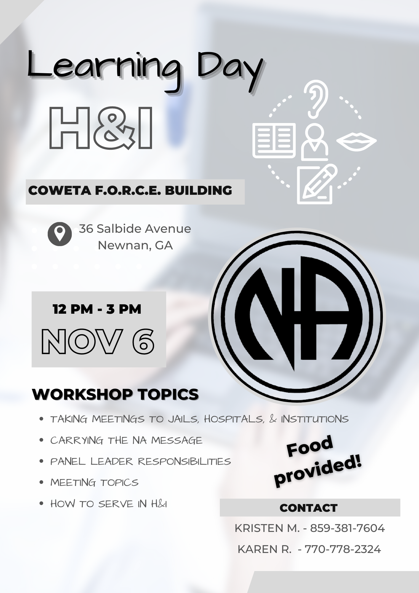 Hospitals & Institutions – Learning Day Workshop – Southwest Atlanta ...